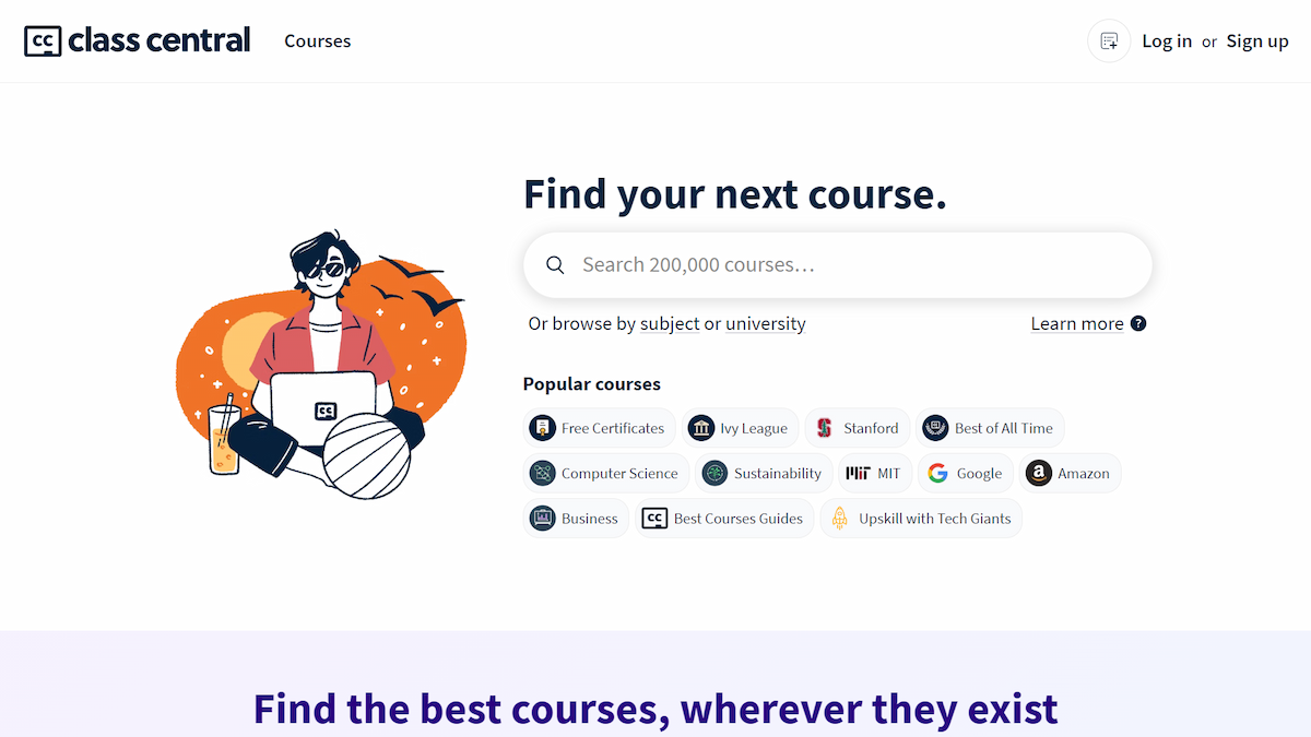 Class Central: Your Guide to Online Courses | MazikBox